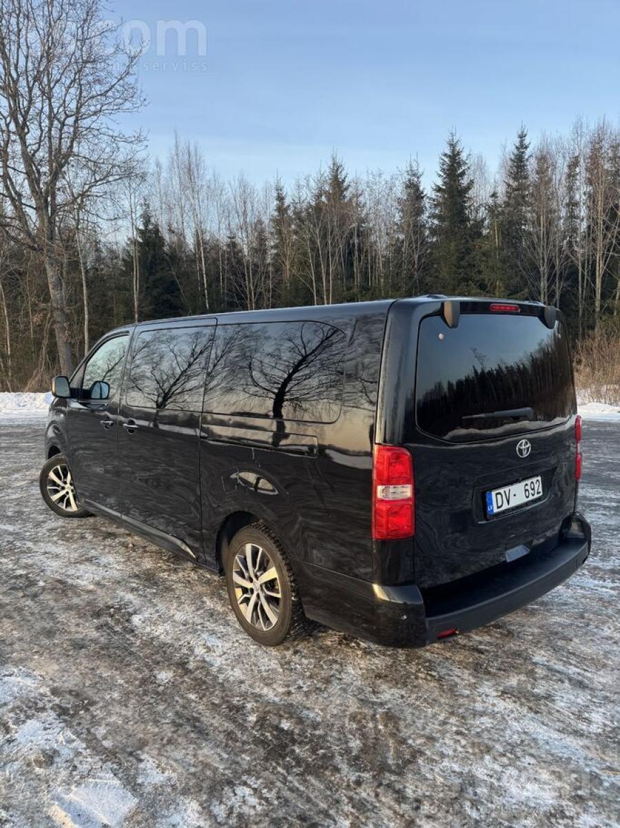 Melns Toyota Proace 2019 Valmiera, ar dzinēja tilpumu 2.00 L un nobraukumu 256 tūkst. km par 25400 €, foto 3 vietnē AUTOMOTO.COM.LV