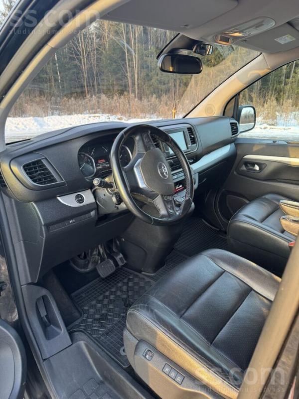Melns Toyota Proace 2019 Valmiera, ar dzinēja tilpumu 2.00 L un nobraukumu 256 tūkst. km par 25400 €, foto 4 vietnē AUTOMOTO.COM.LV