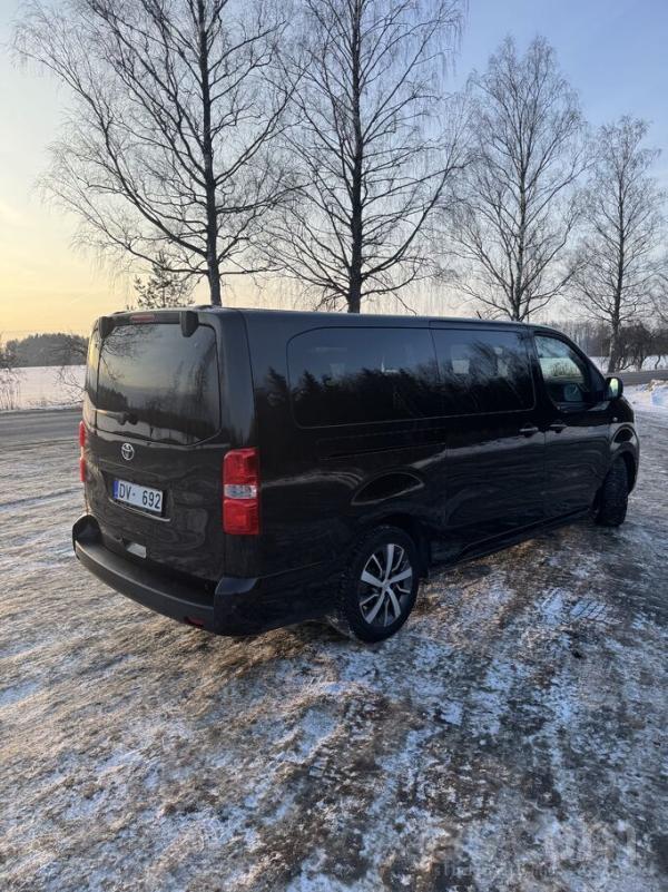 Melns Toyota Proace 2019 Valmiera, ar dzinēja tilpumu 2.00 L un nobraukumu 256 tūkst. km par 25400 €, foto 9 vietnē AUTOMOTO.COM.LV