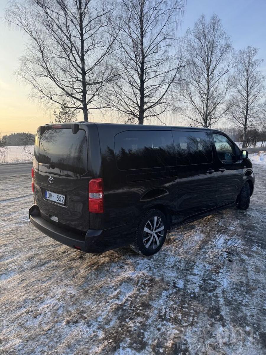 Melns Toyota Proace 2019 Valmiera, ar dzinēja tilpumu 2.00 L un nobraukumu 256 tūkst. km par 25400 €, foto 9 vietnē AUTOMOTO.COM.LV
