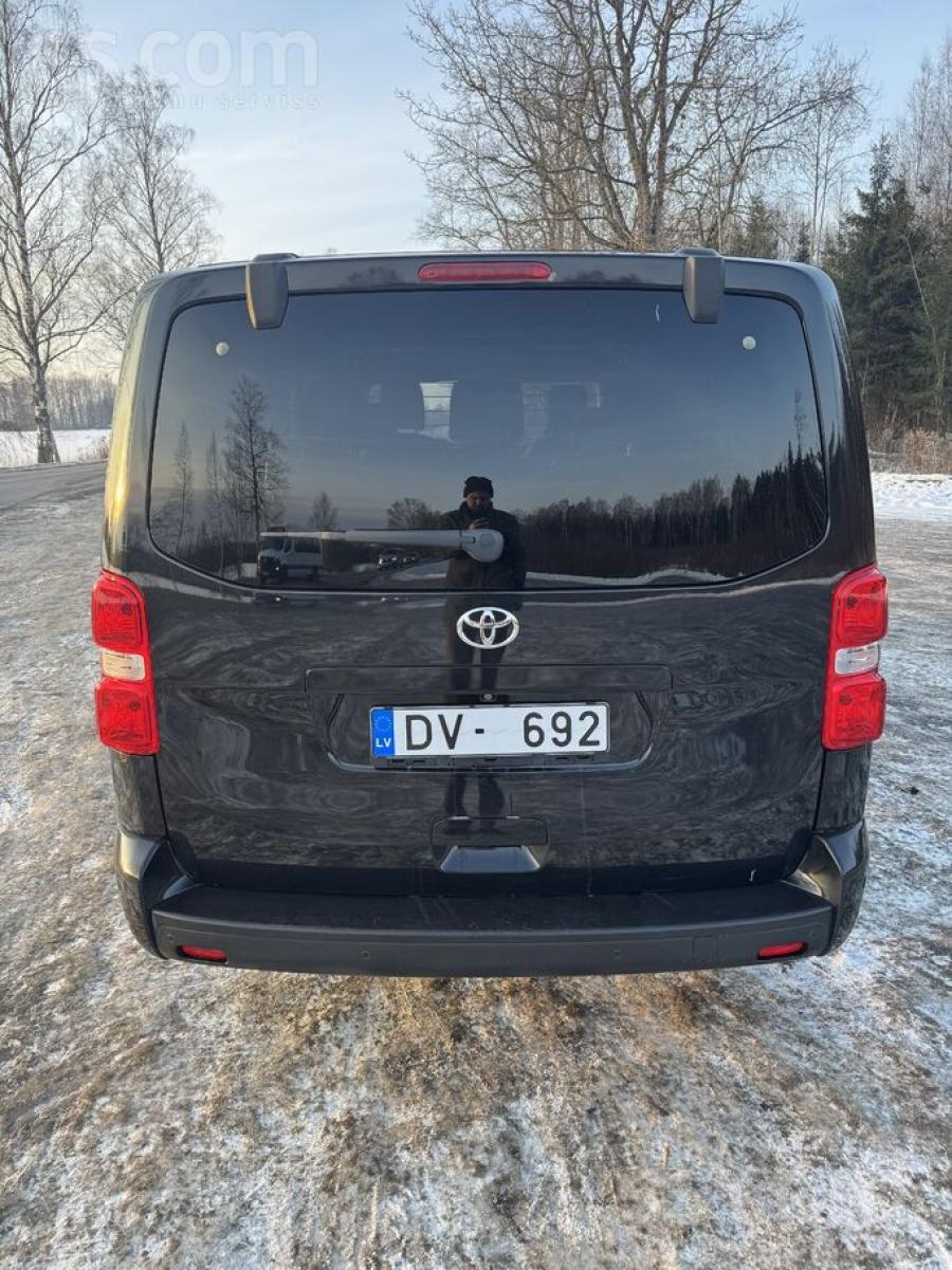 Melns Toyota Proace 2019 Valmiera, ar dzinēja tilpumu 2.00 L un nobraukumu 256 tūkst. km par 25400 €, foto 11 vietnē AUTOMOTO.COM.LV