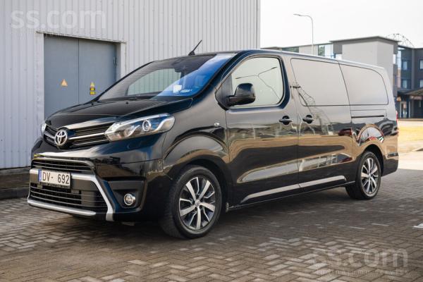Melns Toyota Proace 2019 Valmiera, ar dzinēja tilpumu 2.00 L un nobraukumu 262 tūkst. km par 23500 €, foto 1 vietnē AUTOMOTO.COM.LV