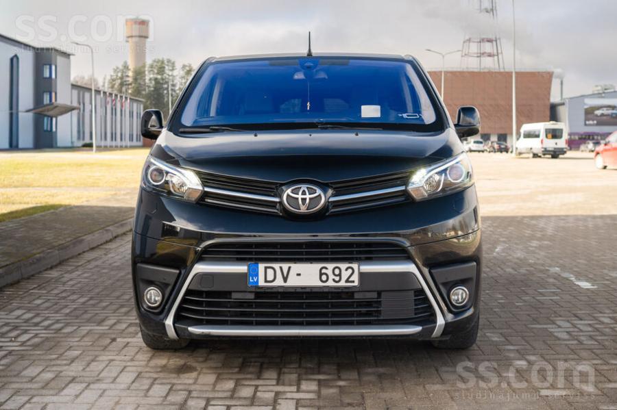 Черный Тойота Proace 2019 в Валмиера, объемом двигателя 2.00 л и пробегом 262 тыс. км за 23500 €, фото 3 на AUTOMOTO.COM.LV