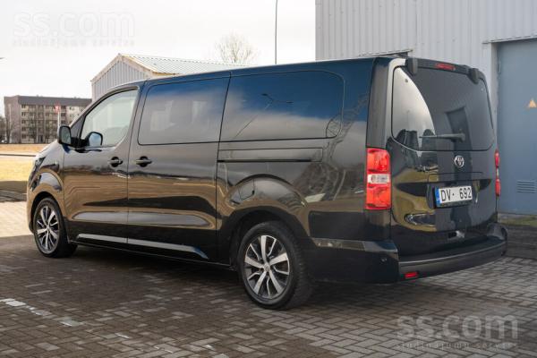 Melns Toyota Proace 2019 Valmiera, ar dzinēja tilpumu 2.00 L un nobraukumu 262 tūkst. km par 23500 €, foto 3 vietnē AUTOMOTO.COM.LV
