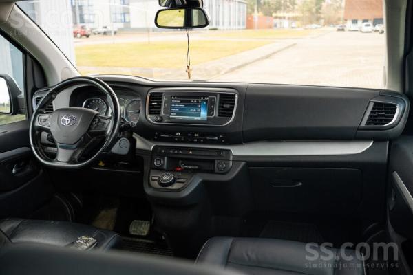 Melns Toyota Proace 2019 Valmiera, ar dzinēja tilpumu 2.00 L un nobraukumu 262 tūkst. km par 23500 €, foto 5 vietnē AUTOMOTO.COM.LV