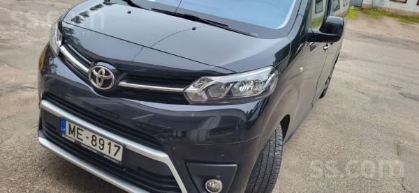 Melns Toyota Proace 2019 Jūrmala, ar dzinēja tilpumu 2.00 L un nobraukumu 197 tūkst. km par 15500 €, foto 1 vietnē AUTOMOTO.COM.LV