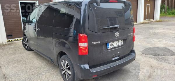 Melns Toyota Proace 2019 Jūrmala, ar dzinēja tilpumu 2.00 L un nobraukumu 197 tūkst. km par 15500 €, foto 4 vietnē AUTOMOTO.COM.LV