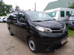 Black Toyota Proace 2019 in Valka, with an engine capacity of 2.00 L and mileage of 212 thousand km for 10000 €, photo 1 on AUTOMOTO.COM.LV