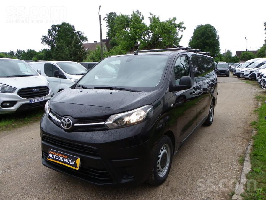 Black Toyota Proace 2019 in Valka, with an engine capacity of 2.00 L and mileage of 212 thousand km for 10000 €, photo 4 on AUTOMOTO.COM.LV