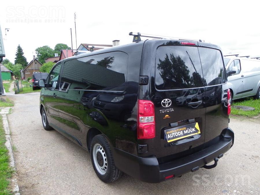 Black Toyota Proace 2019 in Valka, with an engine capacity of 2.00 L and mileage of 212 thousand km for 10000 €, photo 8 on AUTOMOTO.COM.LV