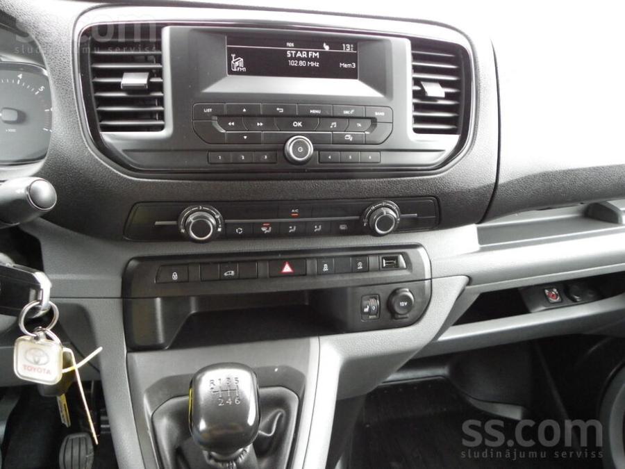 Black Toyota Proace 2019 in Valka, with an engine capacity of 2.00 L and mileage of 212 thousand km for 10000 €, photo 11 on AUTOMOTO.COM.LV