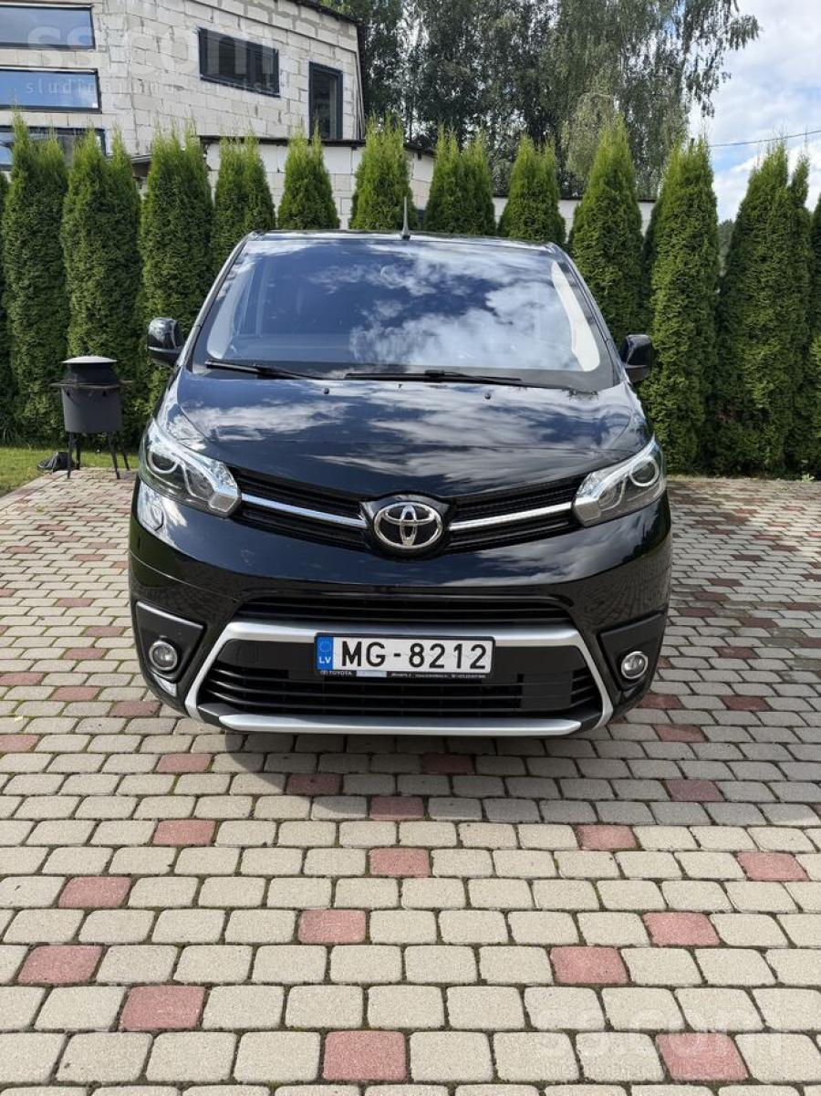 Melns Toyota Proace 2019 Rīga, ar dzinēja tilpumu 2.00 L un nobraukumu 153 tūkst. km par 26000 €, foto 1 vietnē AUTOMOTO.COM.LV