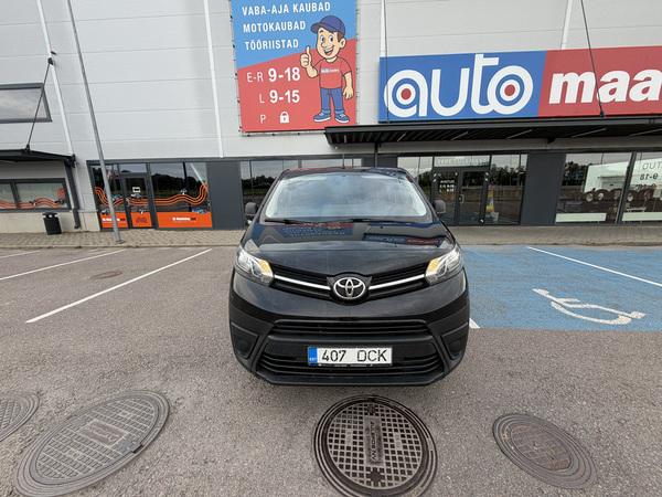 Melns Toyota Proace 2019 Rakvere, ar dzinēja tilpumu 1.50 L un nobraukumu 277 tūkst. km par 11000 €, foto 2 vietnē AUTOMOTO.COM.LV