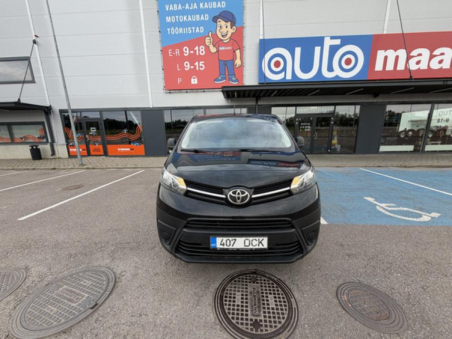 Melns Toyota Proace 2019 Rakvere, ar dzinēja tilpumu 1.50 L un nobraukumu 277 tūkst. km par 11000 €, foto 3 vietnē AUTOMOTO.COM.LV