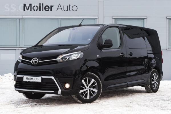 Melns Toyota Proace 2022 Ventspils, ar dzinēja tilpumu 2.00 L un nobraukumu 95 tūkst. km par 21350 €, foto 1 vietnē AUTOMOTO.COM.LV