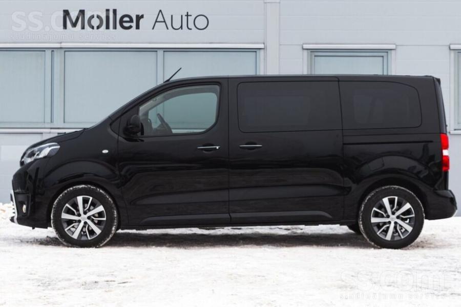 Melns Toyota Proace 2022 Ventspils, ar dzinēja tilpumu 2.00 L un nobraukumu 95 tūkst. km par 21350 €, foto 2 vietnē AUTOMOTO.COM.LV