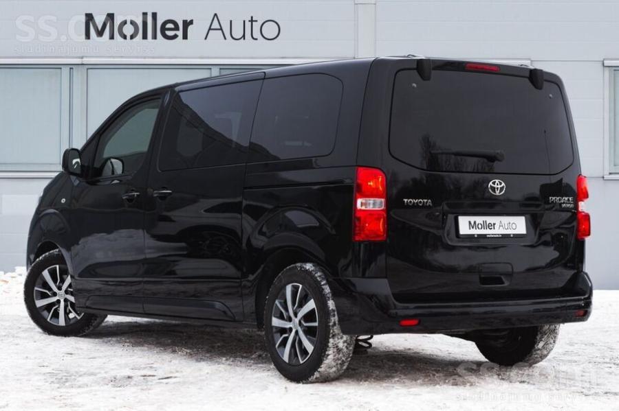 Melns Toyota Proace 2022 Ventspils, ar dzinēja tilpumu 2.00 L un nobraukumu 95 tūkst. km par 21350 €, foto 3 vietnē AUTOMOTO.COM.LV
