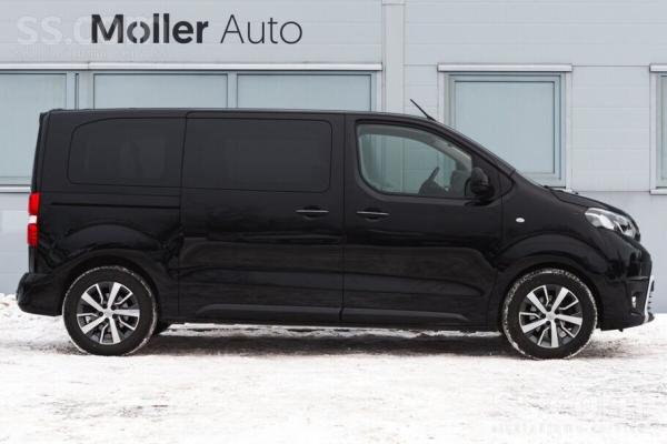 Black Toyota Proace 2022 in Ventspils, with an engine capacity of 2.00 L and mileage of 95 thousand km for 21350 €, photo 6 on AUTOMOTO.COM.LV