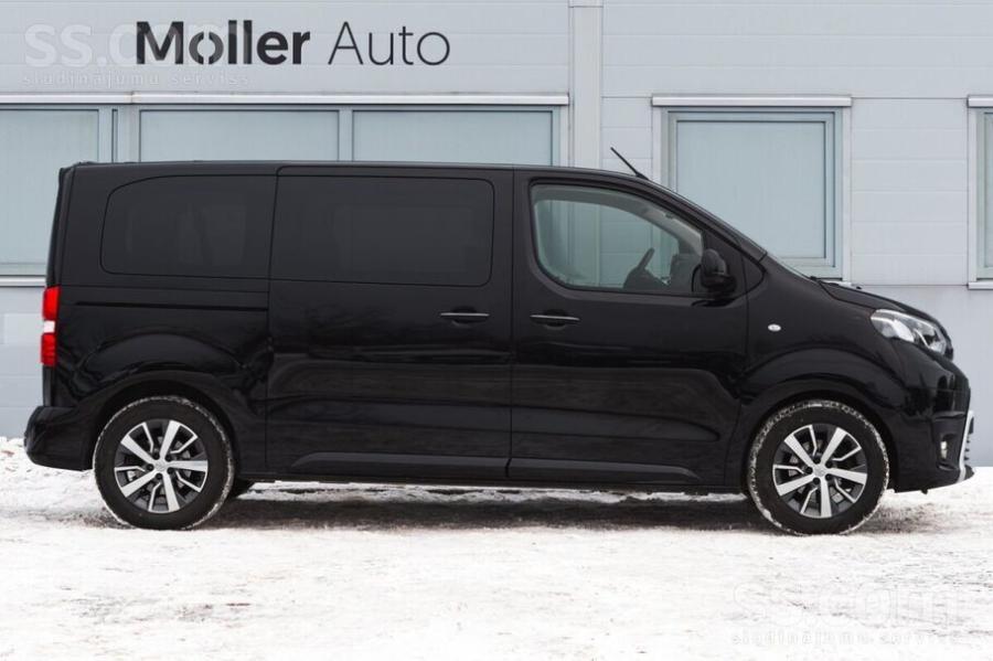 Melns Toyota Proace 2022 Ventspils, ar dzinēja tilpumu 2.00 L un nobraukumu 95 tūkst. km par 21350 €, foto 6 vietnē AUTOMOTO.COM.LV