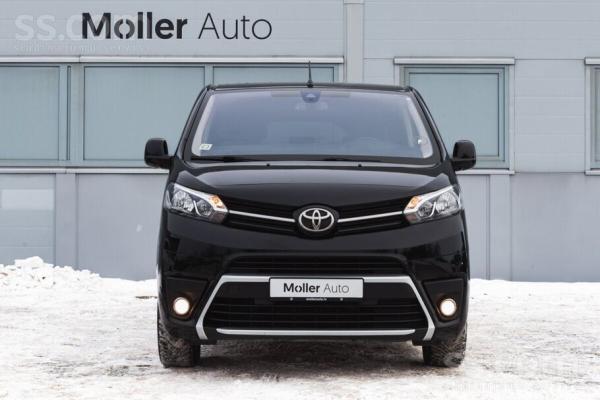 Black Toyota Proace 2022 in Ventspils, with an engine capacity of 2.00 L and mileage of 95 thousand km for 21350 €, photo 8 on AUTOMOTO.COM.LV