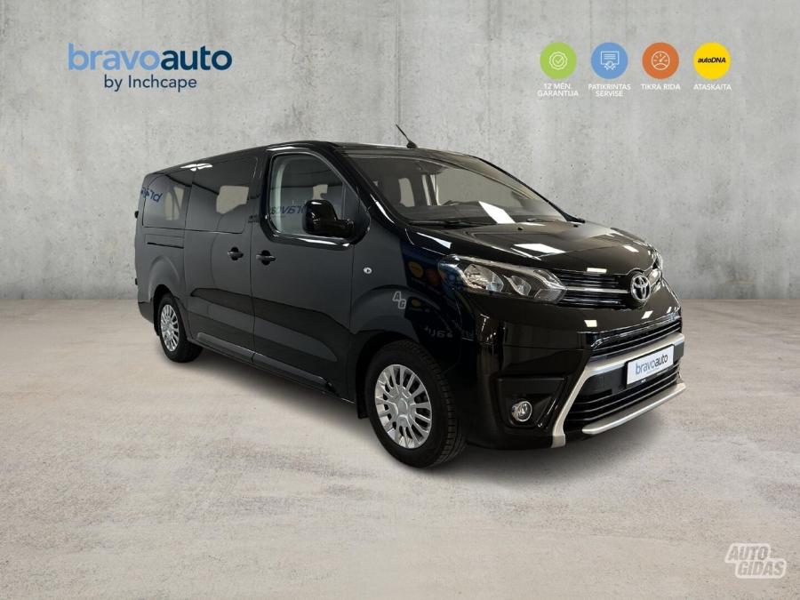 Melns Toyota Proace 2022 Viļņa, ar dzinēja tilpumu 2.00 L un nobraukumu 92 tūkst. km par 27500 €, foto 7 vietnē AUTOMOTO.COM.LV