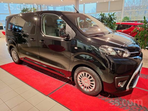 Melns Toyota Proace 2023 Rīga, ar dzinēja tilpumu 2.00 L un nobraukumu 119 tūkst. km par 30500 €, foto 2 vietnē AUTOMOTO.COM.LV