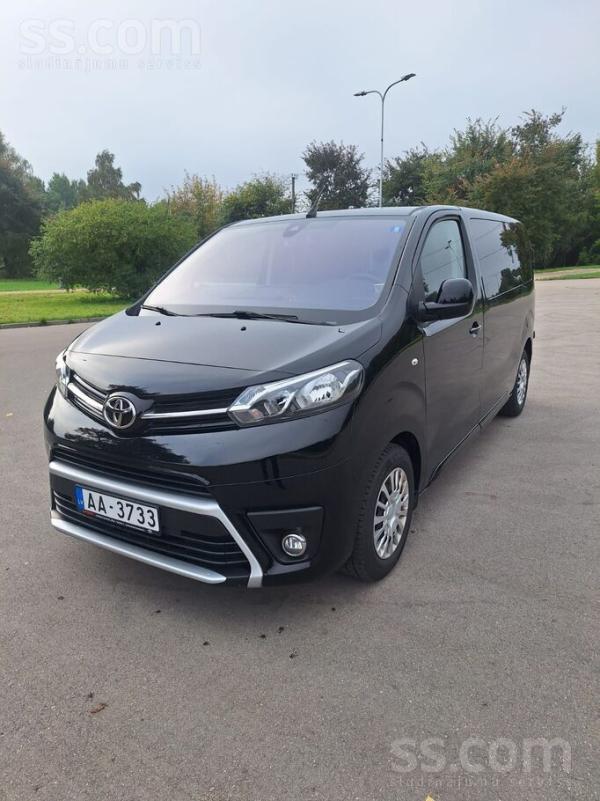 Toyota Proace 2023 Rīga vietnē Melns Toyota Proace 2023 Rīga, ar dzinēja tilpumu 2.00 L un nobraukumu 122 tūkst. km par 23300 €, foto 1 vietnē AUTOMOTO.COM.LV