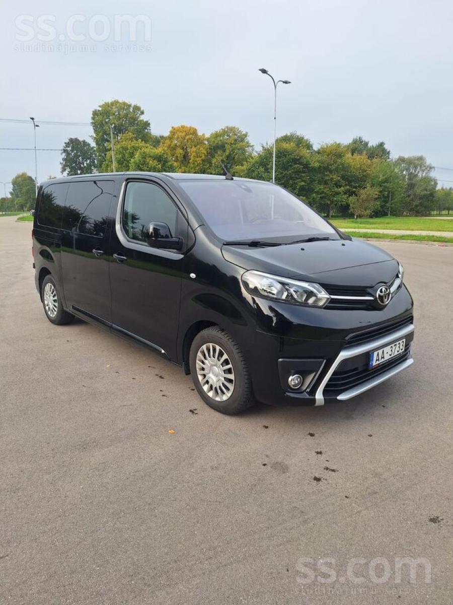 Melns Toyota Proace 2023 Rīga, ar dzinēja tilpumu 2.00 L un nobraukumu 122 tūkst. km par 23300 €, foto 4 vietnē AUTOMOTO.COM.LV