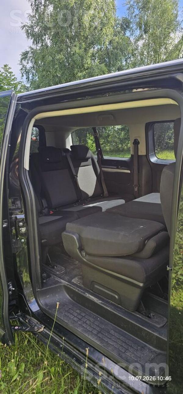 Melns Toyota Proace 2017 Rīga, ar dzinēja tilpumu 1.60 L un nobraukumu 230 tūkst. km par 9300 €, foto 7 vietnē AUTOMOTO.COM.LV