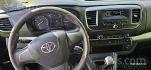Black Toyota Proace 2017 in Riga, with an engine capacity of 1.60 L and mileage of 230 thousand km for 9300 €, photo 10 on AUTOMOTO.COM.LV