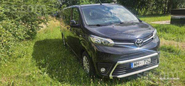 Melns Toyota Proace 2017 Rīga, ar dzinēja tilpumu 1.60 L un nobraukumu 230 tūkst. km par 9300 €, foto 2 vietnē AUTOMOTO.COM.LV