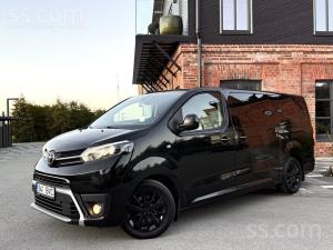 Black Toyota Proace 2017 in Tallinn, with an engine capacity of 2.00 L and mileage of 203 thousand km for 22100 €, photo 3 on AUTOMOTO.COM.LV