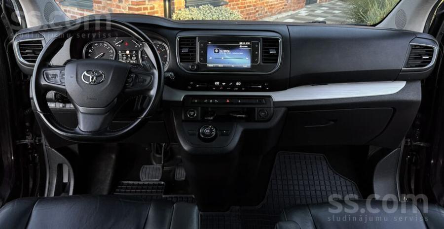 Black Toyota Proace 2017 in Tallinn, with an engine capacity of 2.00 L and mileage of 203 thousand km for 22100 €, photo 28 on AUTOMOTO.COM.LV