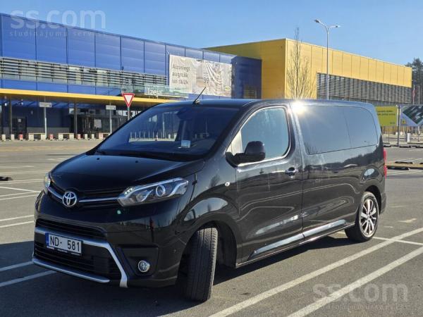 Melns Toyota Proace 2018 Rīga, ar dzinēja tilpumu 2.00 L un nobraukumu 150 tūkst. km par 21000 €, foto 2 vietnē AUTOMOTO.COM.LV