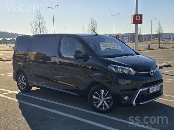 Melns Toyota Proace 2018 Rīga, ar dzinēja tilpumu 2.00 L un nobraukumu 150 tūkst. km par 21000 €, foto 3 vietnē AUTOMOTO.COM.LV