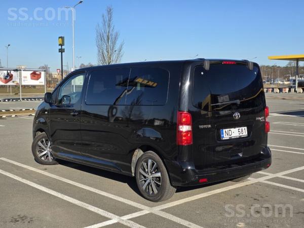Melns Toyota Proace 2018 Rīga, ar dzinēja tilpumu 2.00 L un nobraukumu 150 tūkst. km par 21000 €, foto 5 vietnē AUTOMOTO.COM.LV
