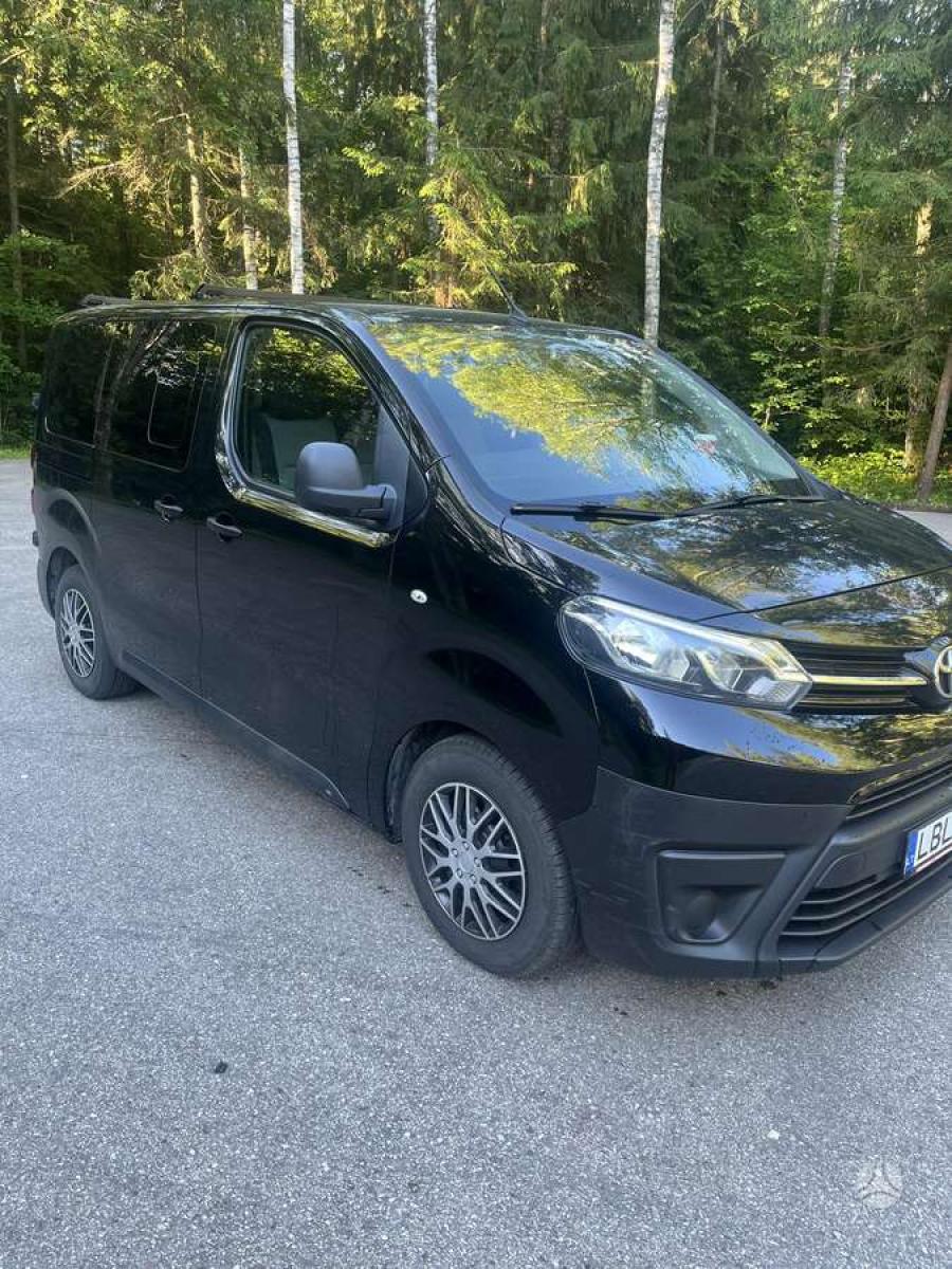 Черный Тойота Proace 2019 в Алитус, объемом двигателя 1.50 л и пробегом 170 тыс. км за 12990 €, фото 4 на AUTOMOTO.COM.LV