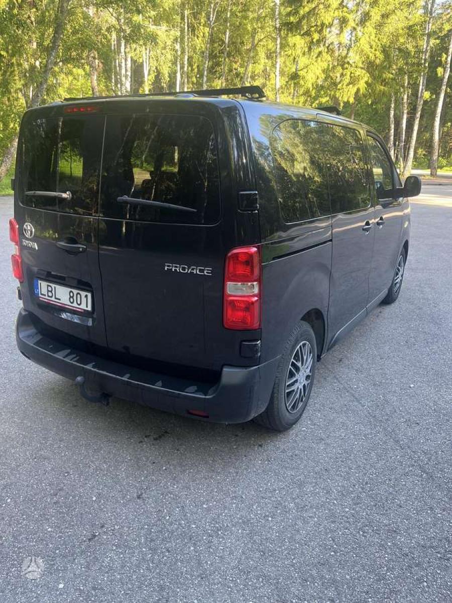 Черный Тойота Proace 2019 в Алитус, объемом двигателя 1.50 л и пробегом 170 тыс. км за 12990 €, фото 7 на AUTOMOTO.COM.LV