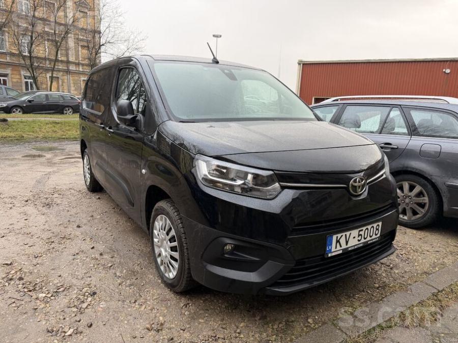 Melns Toyota Proace 2020 Rīga, ar dzinēja tilpumu 1.50 L un nobraukumu 46 tūkst. km par 17500 €, foto 1 vietnē AUTOMOTO.COM.LV