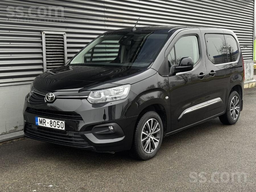 Melns Toyota Proace 2020 Rīga, ar dzinēja tilpumu 1.50 L un nobraukumu 159 tūkst. km par 12400 €, foto 1 vietnē AUTOMOTO.COM.LV