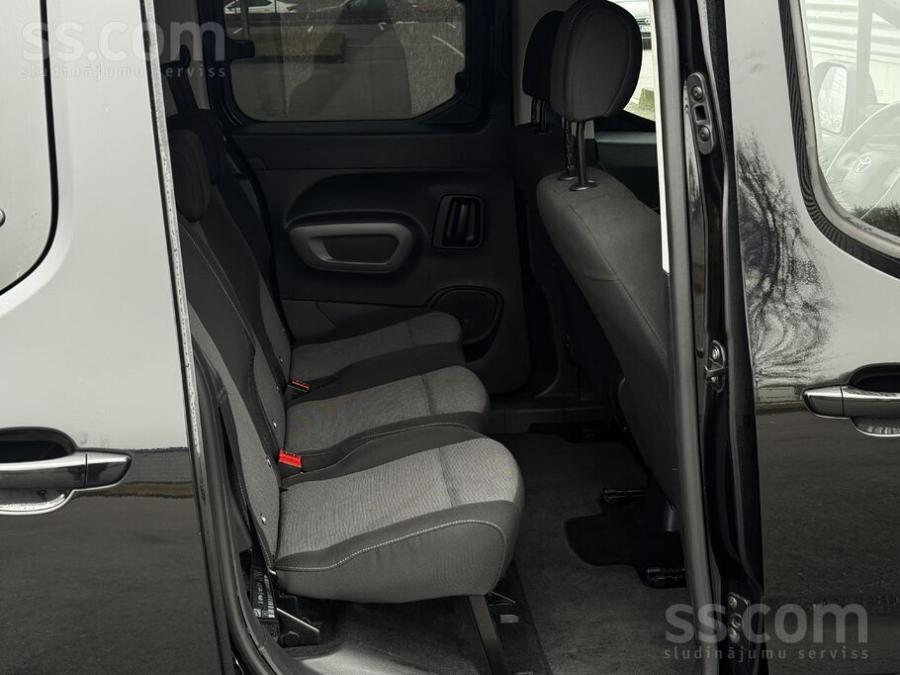 Черный Тойота Proace 2020 в Рига, объемом двигателя 1.50 л и пробегом 166 тыс. км за 11900 €, фото 12 на AUTOMOTO.COM.LV