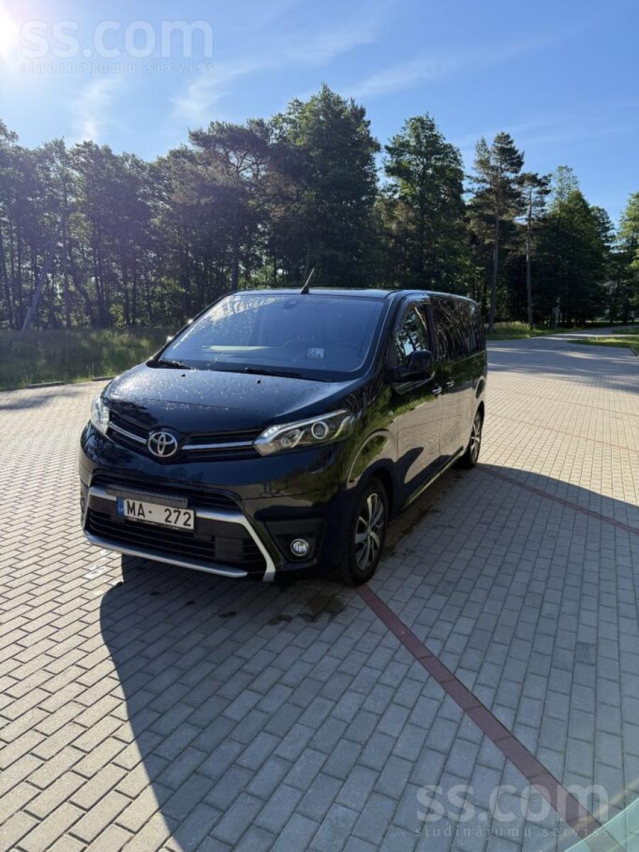 Melns Toyota Proace 2021 Talsi, ar dzinēja tilpumu 2.00 L un nobraukumu 92 tūkst. km par 26900 €, foto 1 vietnē AUTOMOTO.COM.LV