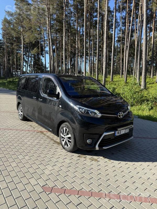 Melns Toyota Proace 2021 Talsi, ar dzinēja tilpumu 2.00 L un nobraukumu 92 tūkst. km par 26900 €, foto 2 vietnē AUTOMOTO.COM.LV