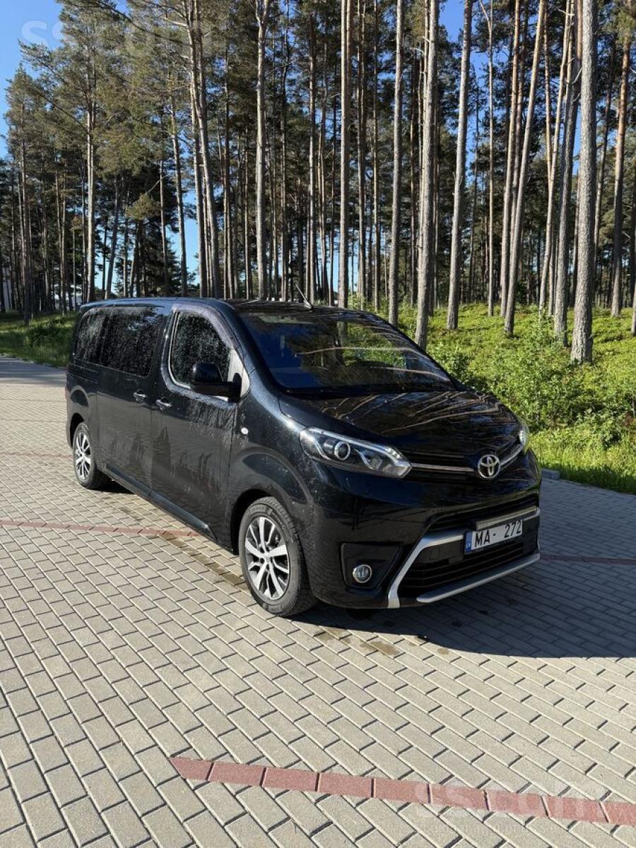 Melns Toyota Proace 2021 Talsi, ar dzinēja tilpumu 2.00 L un nobraukumu 92 tūkst. km par 26900 €, foto 3 vietnē AUTOMOTO.COM.LV
