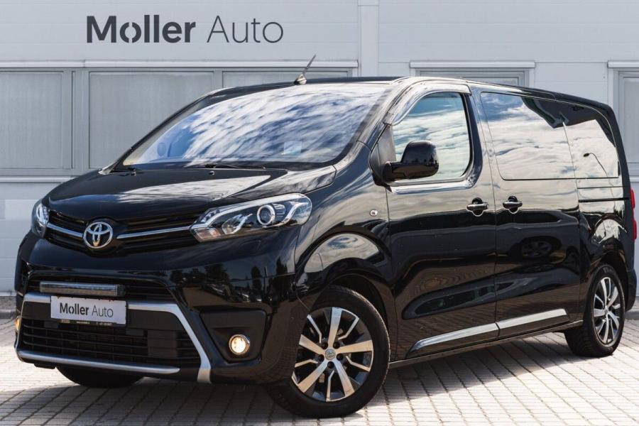 Melns Toyota Proace 2021 Ventspils, ar dzinēja tilpumu 2.00 L un nobraukumu 92 tūkst. km par 24500 €, foto 1 vietnē AUTOMOTO.COM.LV