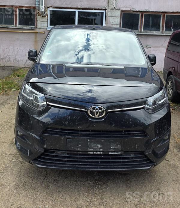 Melns Toyota Proace 2021 Daugavpils, ar dzinēja tilpumu 1.50 L un nobraukumu 173 tūkst. km par 8800 €, foto 1 vietnē AUTOMOTO.COM.LV