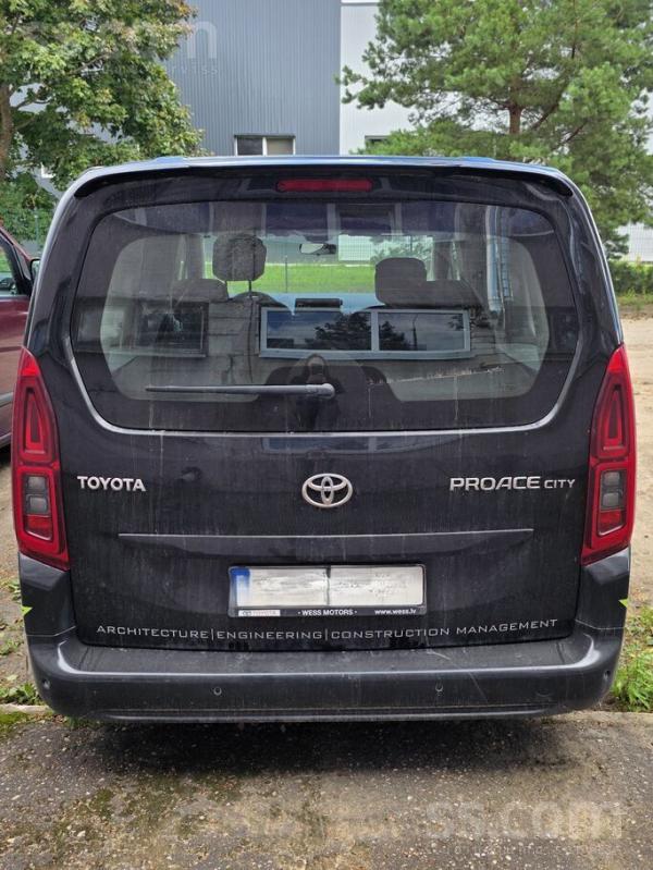 Melns Toyota Proace 2021 Daugavpils, ar dzinēja tilpumu 1.50 L un nobraukumu 173 tūkst. km par 8800 €, foto 5 vietnē AUTOMOTO.COM.LV