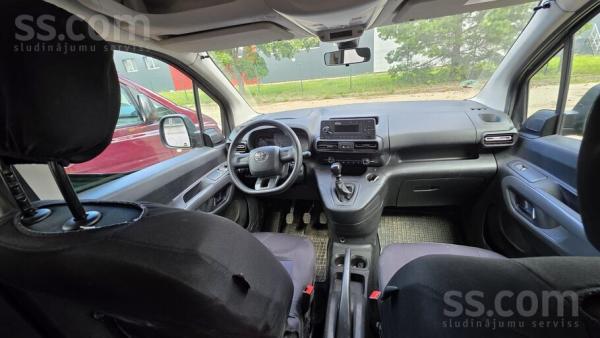 Melns Toyota Proace 2021 Daugavpils, ar dzinēja tilpumu 1.50 L un nobraukumu 173 tūkst. km par 8800 €, foto 7 vietnē AUTOMOTO.COM.LV