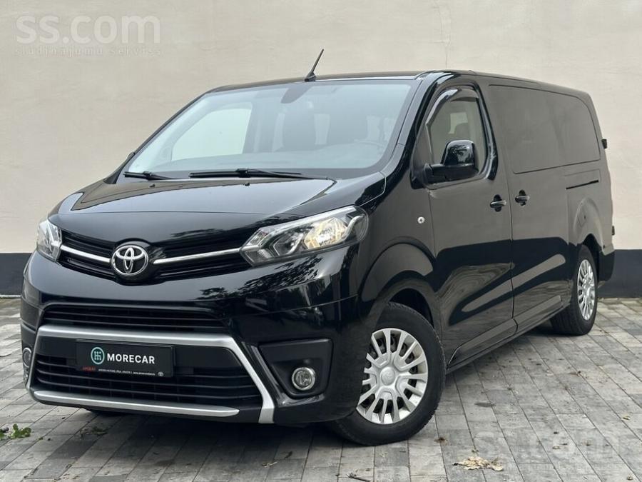 Melns Toyota Proace 2021 Rīga, ar dzinēja tilpumu 2.00 L un nobraukumu 230 tūkst. km par 19950 €, foto 1 vietnē AUTOMOTO.COM.LV