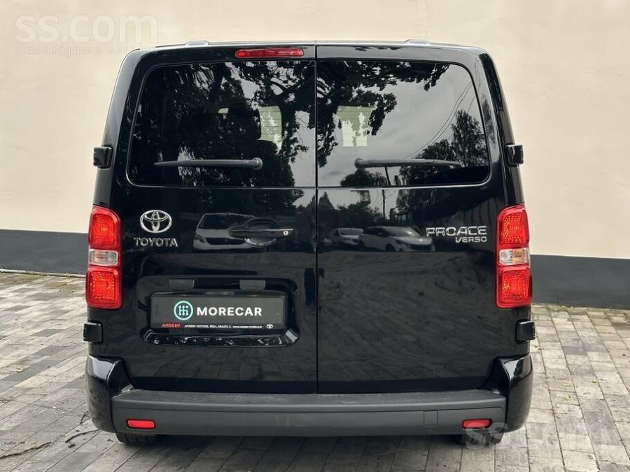Melns Toyota Proace 2021 Rīga, ar dzinēja tilpumu 2.00 L un nobraukumu 230 tūkst. km par 19950 €, foto 6 vietnē AUTOMOTO.COM.LV